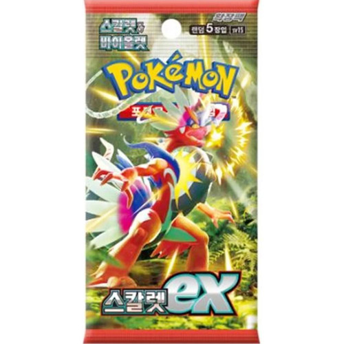 Pokemon Scarlet sv1 Korean Booster Pack | Longwing Gaming