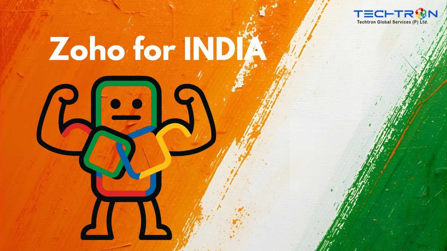 Zoho for India:-A Call for Indian Companies to Embrace Indigenous ...