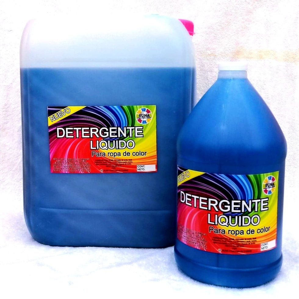 Detergente liquido para ropa de color | SUNA