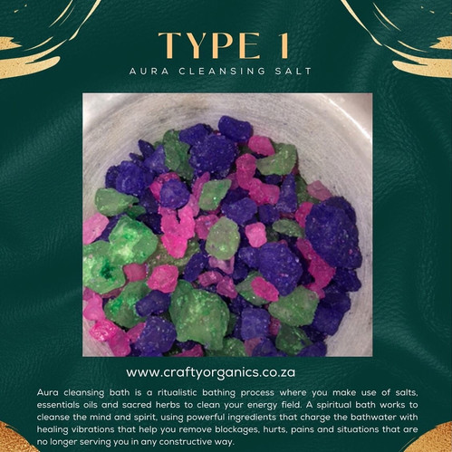 Aura Cleansing Salts | Crafty Organics