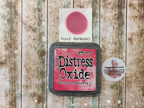 TIM HOLTZ DISTRESS OXIDE INK PAD - PICKED RASPBERRY | Dragons paper craft