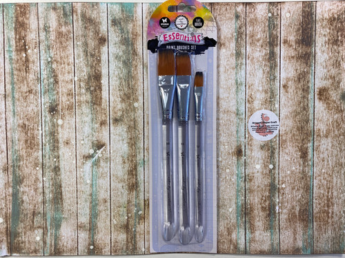 STUDIO LIGHT ESSENTIALS BY MARLENE - PAINT BRUSH SET 01 - FLAT BRUSH ...