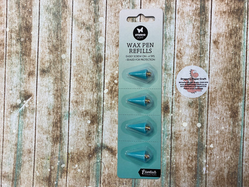 STUDIO LIGHT ESSENTIALS - WAX PEN REFILLS | Dragons paper craft