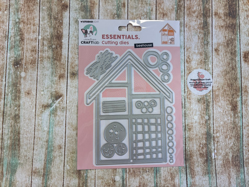STUDIO LIGHT/ CREATIVE CRAFTLAB DIES - BEE HOUSE | Dragons paper craft