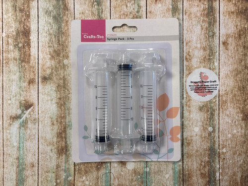 CRAFTS TOO - SYRINGE PACK - 3 PACK | Dragons paper craft