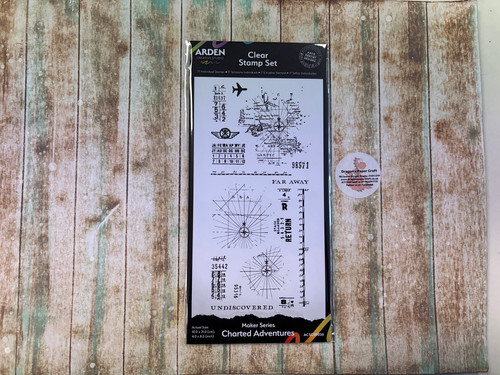 ARDEN CREATIVE - STAMPS - BEEN THERE - CHARTED ADVENTURES - DL ...