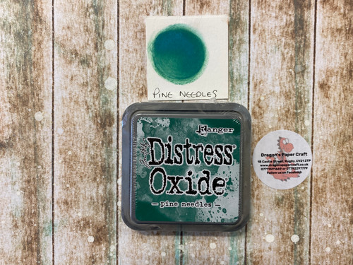 TIM HOLTZ DISTRESS OXIDE INK PAD - PINE NEEDLES | Dragons paper craft
