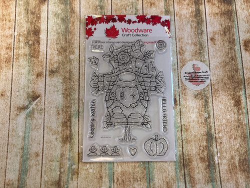 WOODWARE/JAMIE ROGERS CRAFTS - BY FRANCOISE - CLEAR STAMP --SCARECROW ...