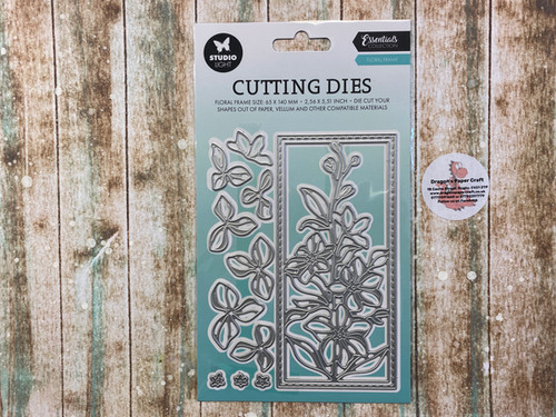 STUDIO LIGHT- DIES - FLORAL FRAME - 12 DIES | Dragons paper craft