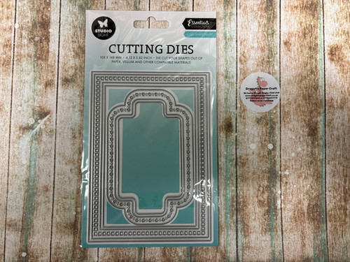 STUDIO LIGHT- DIES - CARD SHAPE FRAME - 9 DIES | Dragons paper craft