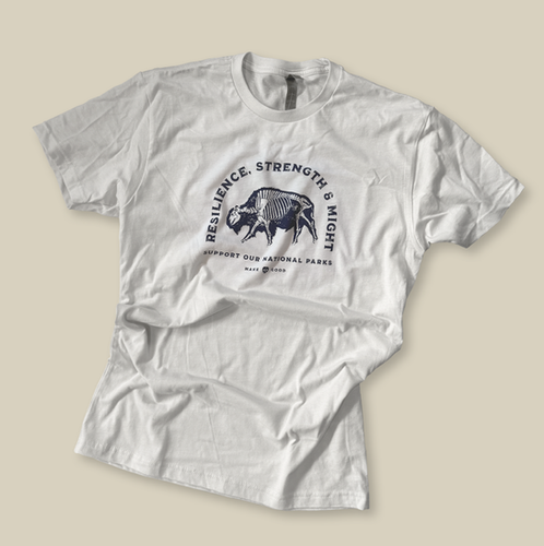 Support Our Nat'l Parks / Bison Shirt | Timberjack Co.