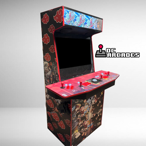4 Player Retro Arcade Cabinet w/ Trackball & 32" screen | DC Arcades LLC
