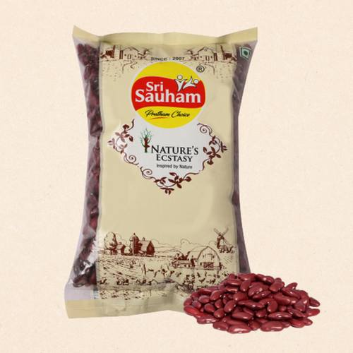 Sri Sauham Premium Pulses - Fresh Jammu Rajma - 1 Kg | High Protein ...