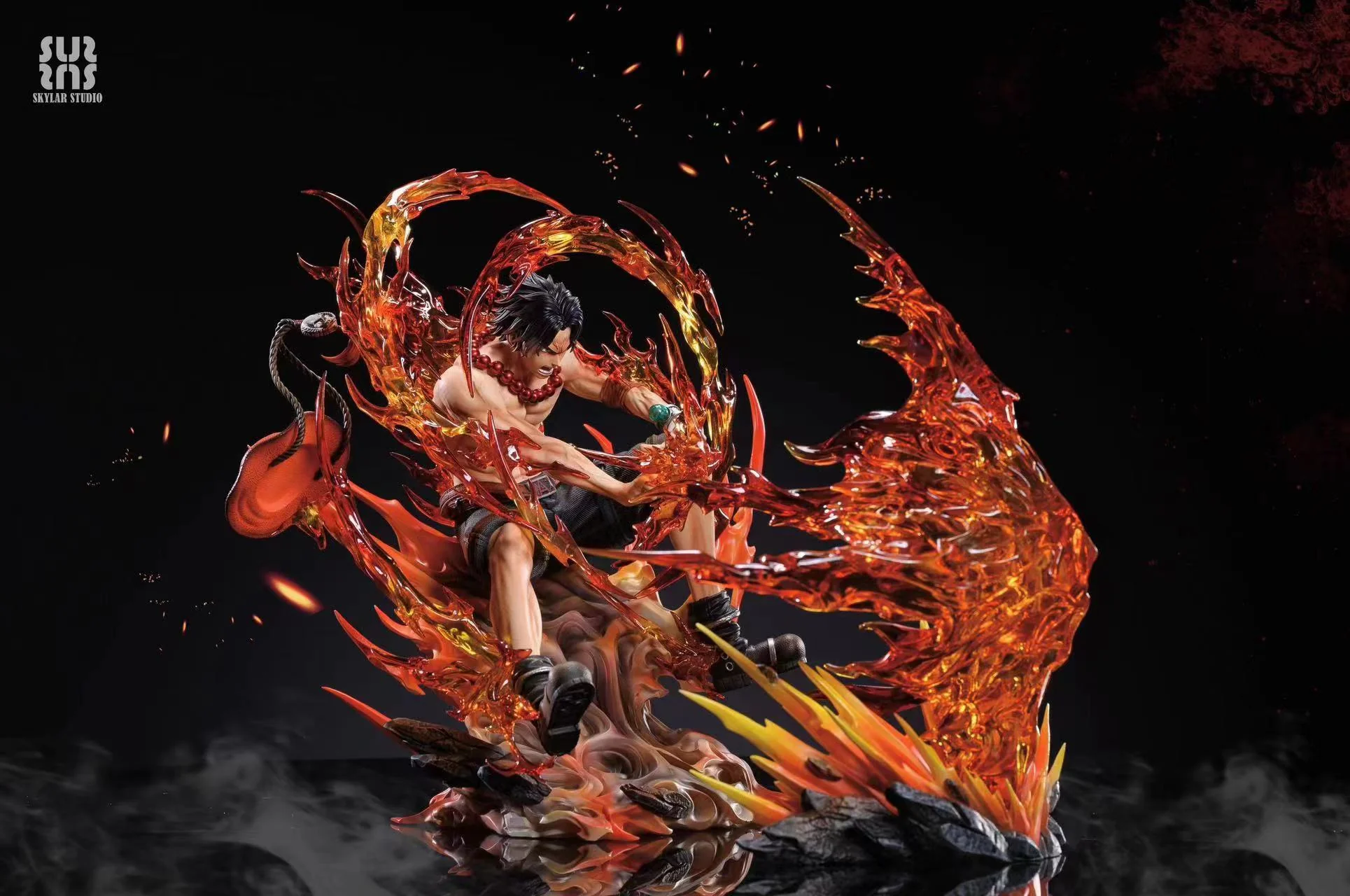 Skylar Studio One Piece Portgas D. Ace Resin statue | Kiss Anime