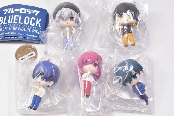 Blue Lock Collectible Figure, RICH Showtime!! Mini Figure Gashapon ...