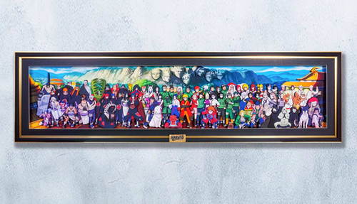 Naruto Picture Frame Handmade Multilayer 3D Paper Craft Art Decorative ...