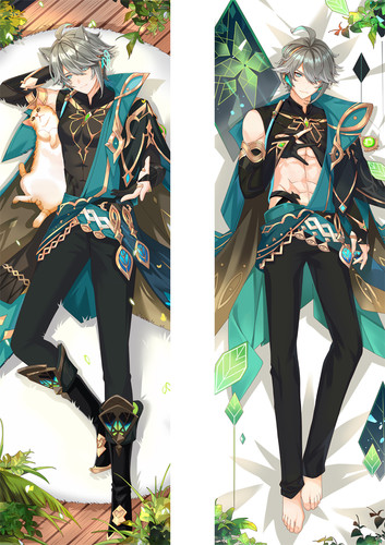 Genshin Impact Alhaitham Hugging Body Pillow | Kiss Anime