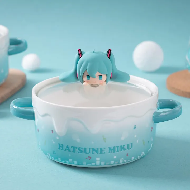 Hatsune Miku Instant Noodle Bowl - Angry Miku Face Ver. | Kiss Anime