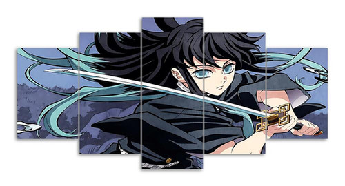 Demon Slayer: Kimetsu no Yaiba Muichiro Tokito Canvas Painting | Kiss Anime