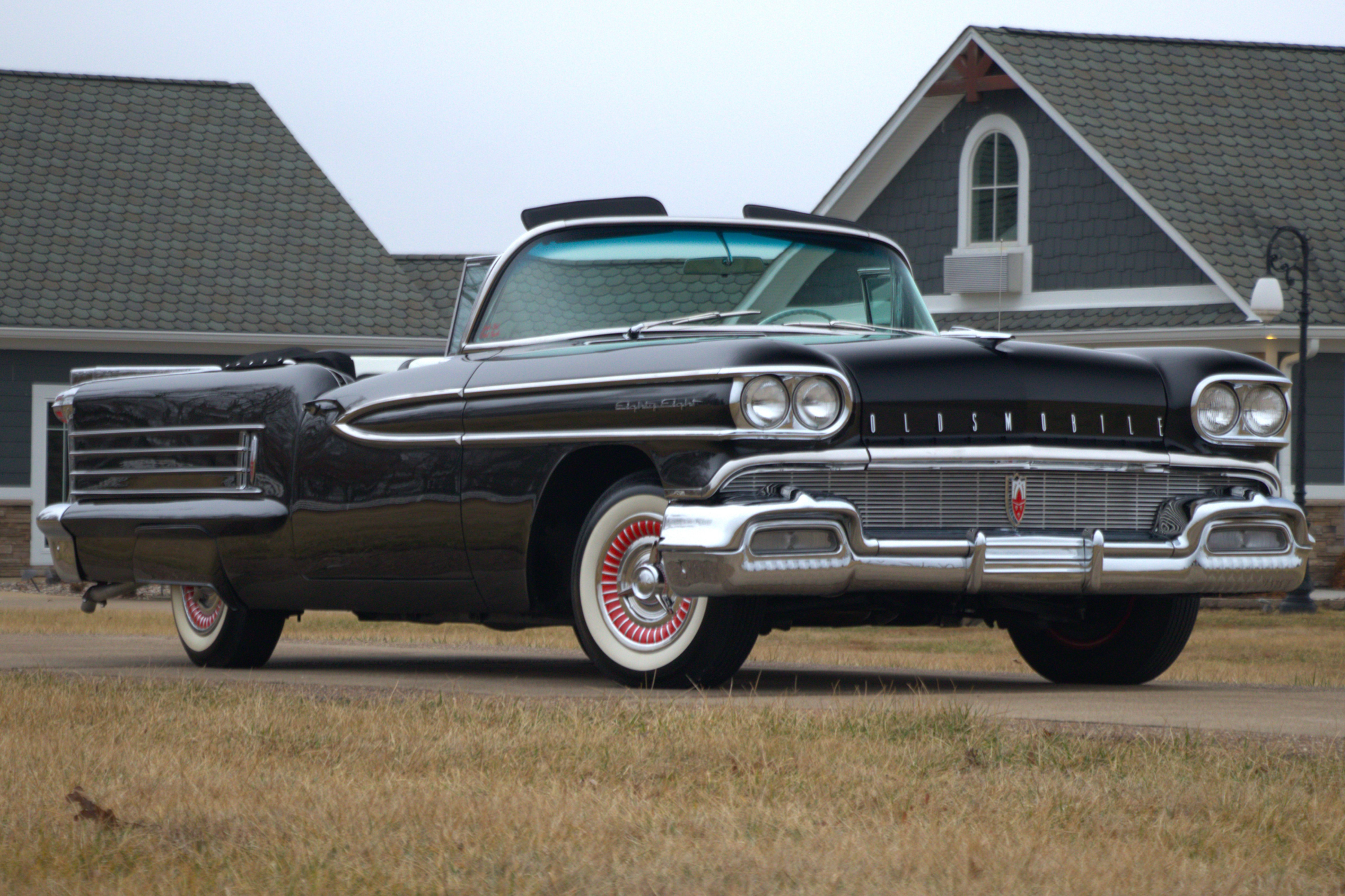 1958 Oldsmobile Dynamic 88 Black (3160)
