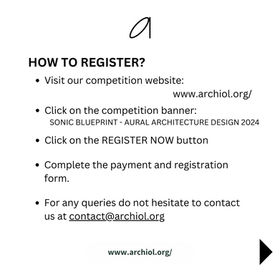 SONIC BLUEPRINTS - AURAL ARCHITECTURE