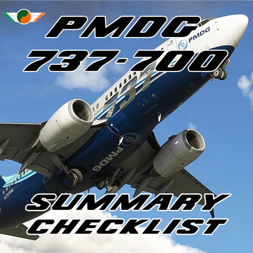TTM PMDG 737-700 Checklist | twotonemurphy
