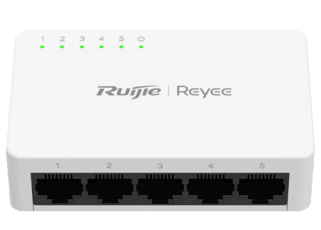 Ruije Reeye RG-ES05G-L 5-Port 10/100/1000 Mbps Unmanaged Non-PoE Switch ...