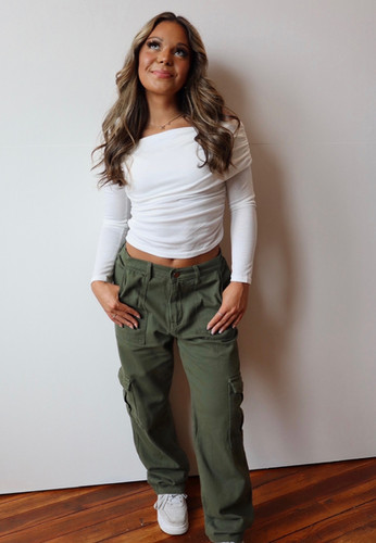 Green Cargo Pants | Thefix