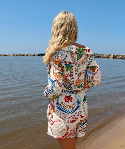 Georgie Printed Shorts Set -Multi | Thefix