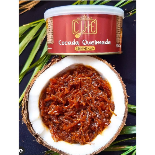 COCADA QUEIMADA CUIE 400g | Emporio Trem di cumê