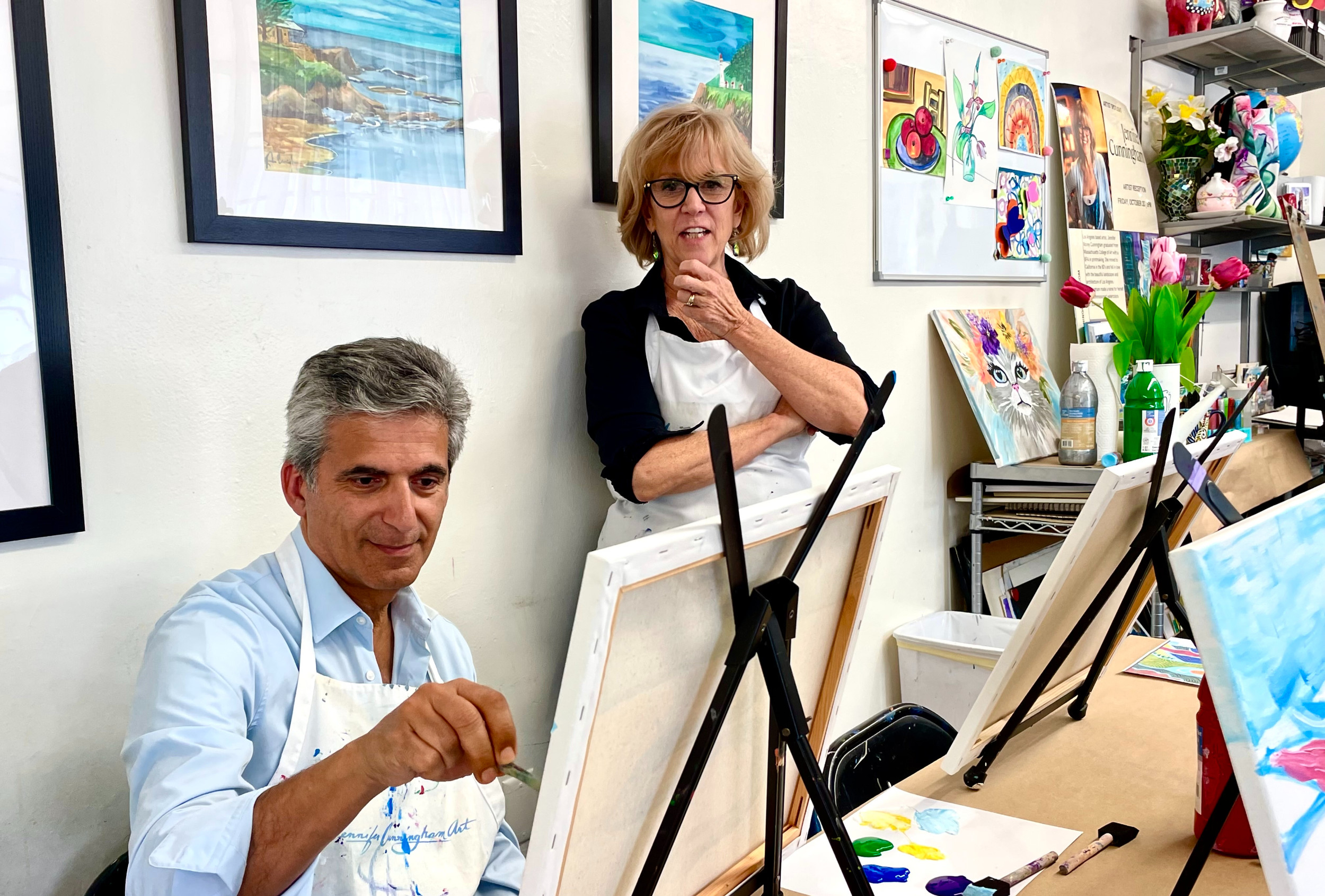 Fine Art | Jennifer Cunningham's Art Classes | Los Angeles