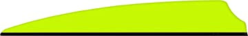 Q2i Q44056 Zeon Fusion X-II Vanes Yellow 3.5" Arrow (50 Pack ...