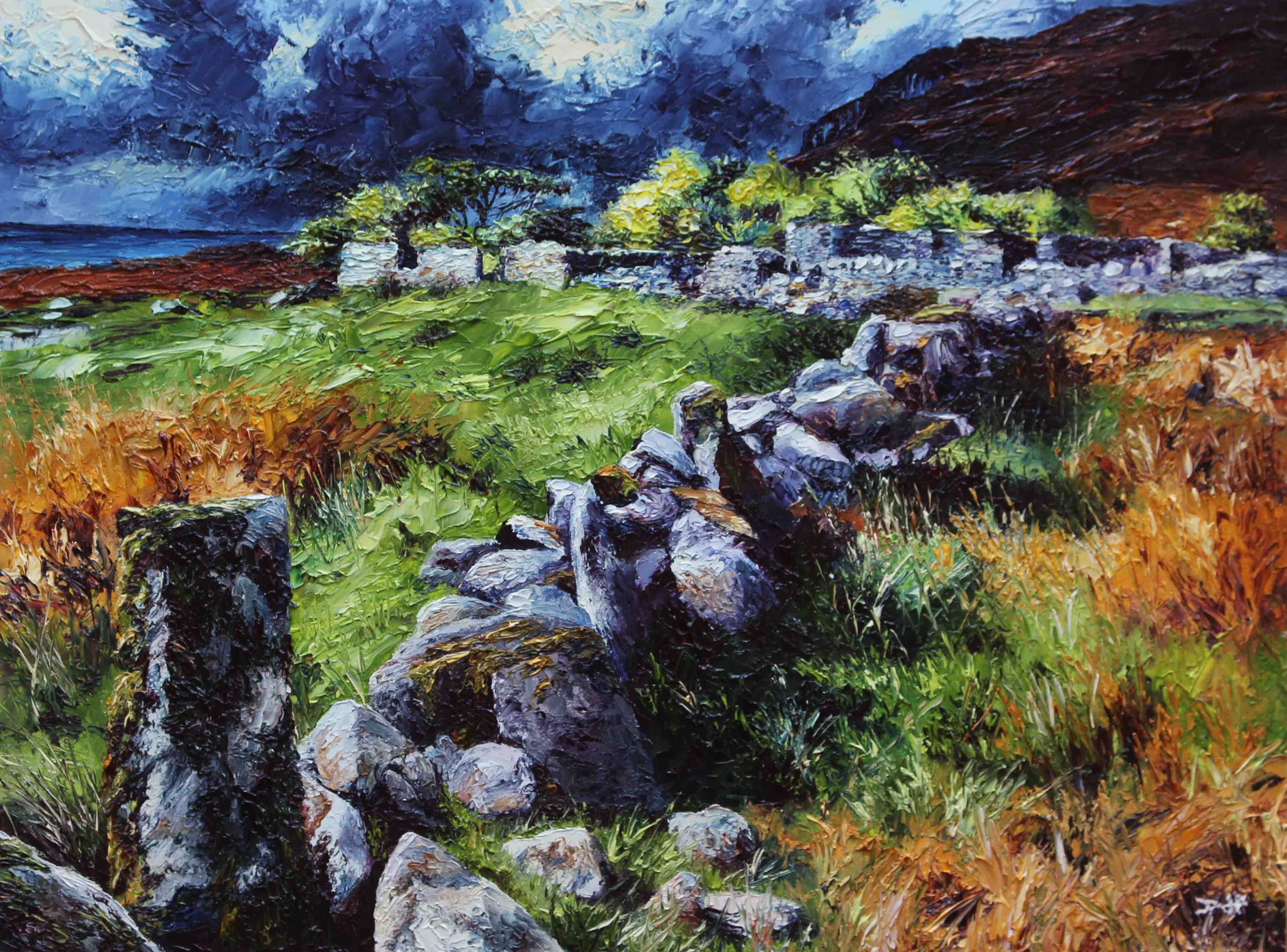 Douglas Hutton painitngs Hebrides