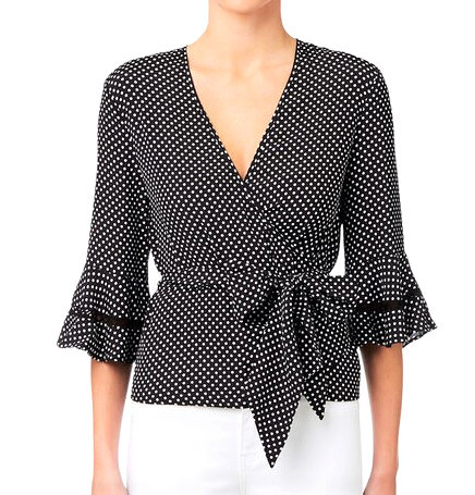 Seed Heritage Spotty Knot Blouse sz 12 | What Lola Wants