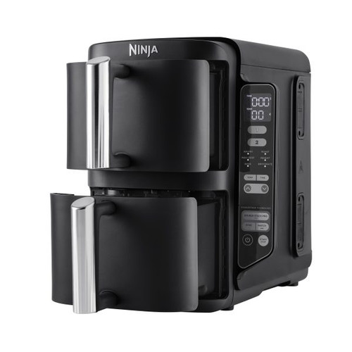 Ninja Stacked Dual Zone 9.5 Litre Air Fryer With Probe | Premier Electrical