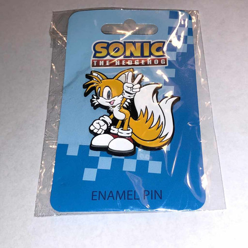 Sonic the Hedgehog Tails Pin | Official SEGA Sonic Collectible Enamel ...
