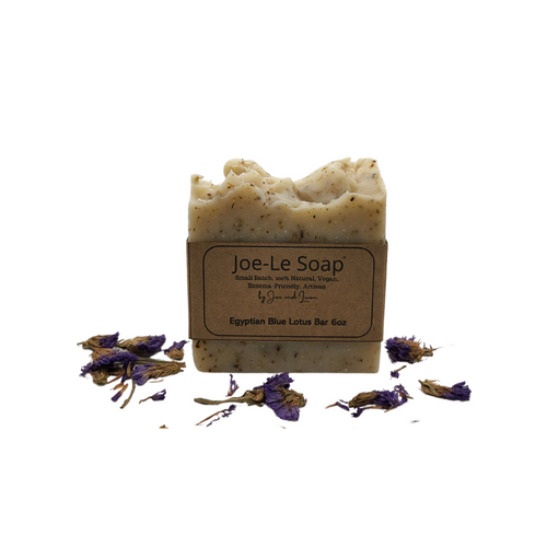 Egyptian Blue Lotus Bar 6oz | Joe-Le Soap