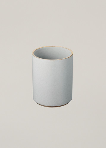 Hasami Porcelain | Planter S | Gloss Grey | Green Egg Store