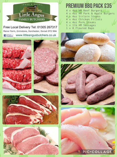 Premium BBQ PACK some items maybe frozen | little angus butcher