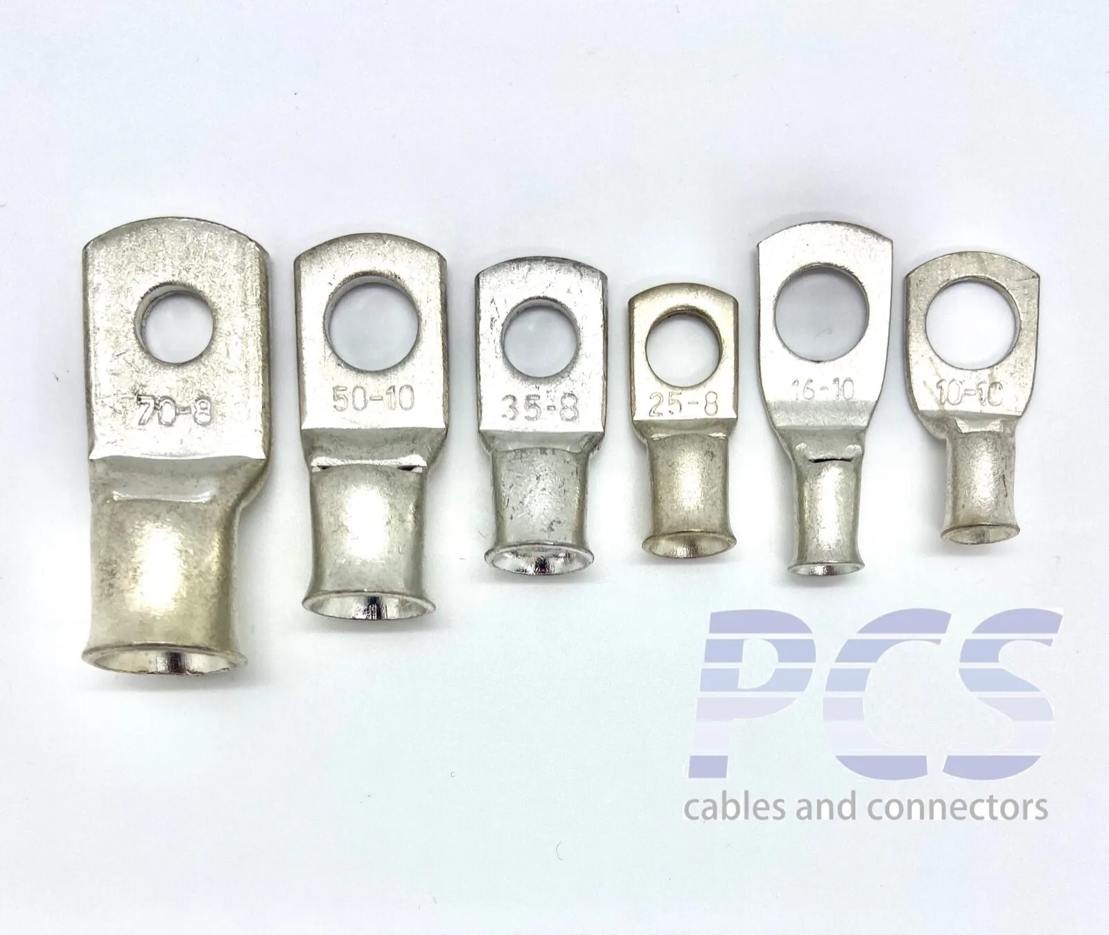 Copper Tube Terminal - Multiple Pack Sizes | P C S CABLES & CONNE in ...