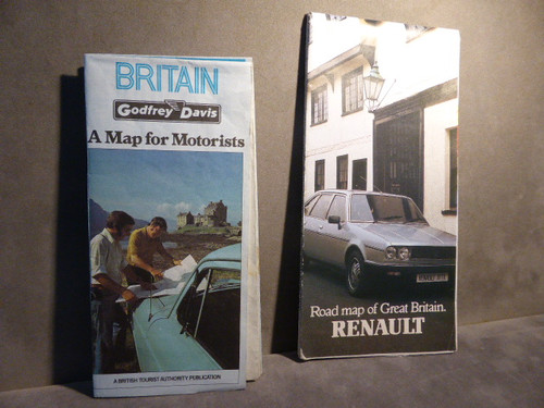 P30 1970s British Isles road maps | propstore