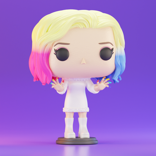 Enid Chibi (Wandinha Violoncelo) Chibi | iNk