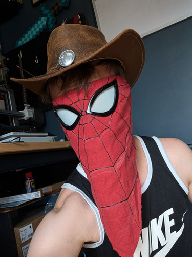 Faceshell Webslinger (Homem-Aranha Cowboy) | iNk