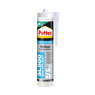 Silicone Multiusos Pattex SL500 Branco 300ML | Bricomat