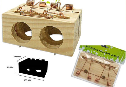 RATOEIRA 2 FUROS XL - GRANDE | Bricomat