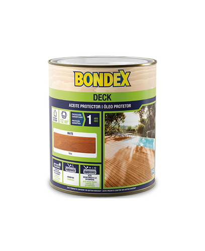 BONDEX DECK TECA 0,75L INCOLOR | Bricomat