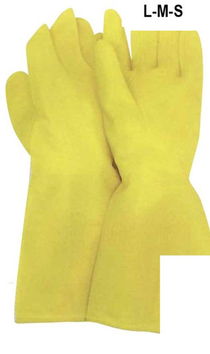 LUVAS 100% LATEX L-M-S - INTERIOR EMPOEIRADO | Bricomat