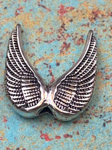 Stainless Steel Wing Bead | Jill MacKay Website