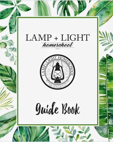Lamp + Light Year 1 Guide Book - Digital Download | Lamp + Light Homesch