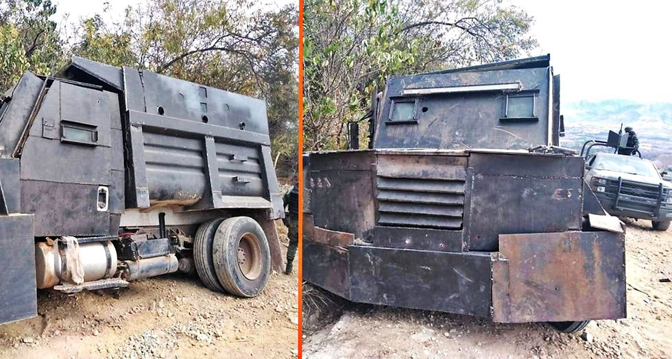 (+Galería) ¿Ya viste el "Camión Monstruo" del CJNG que encontraron en # ...